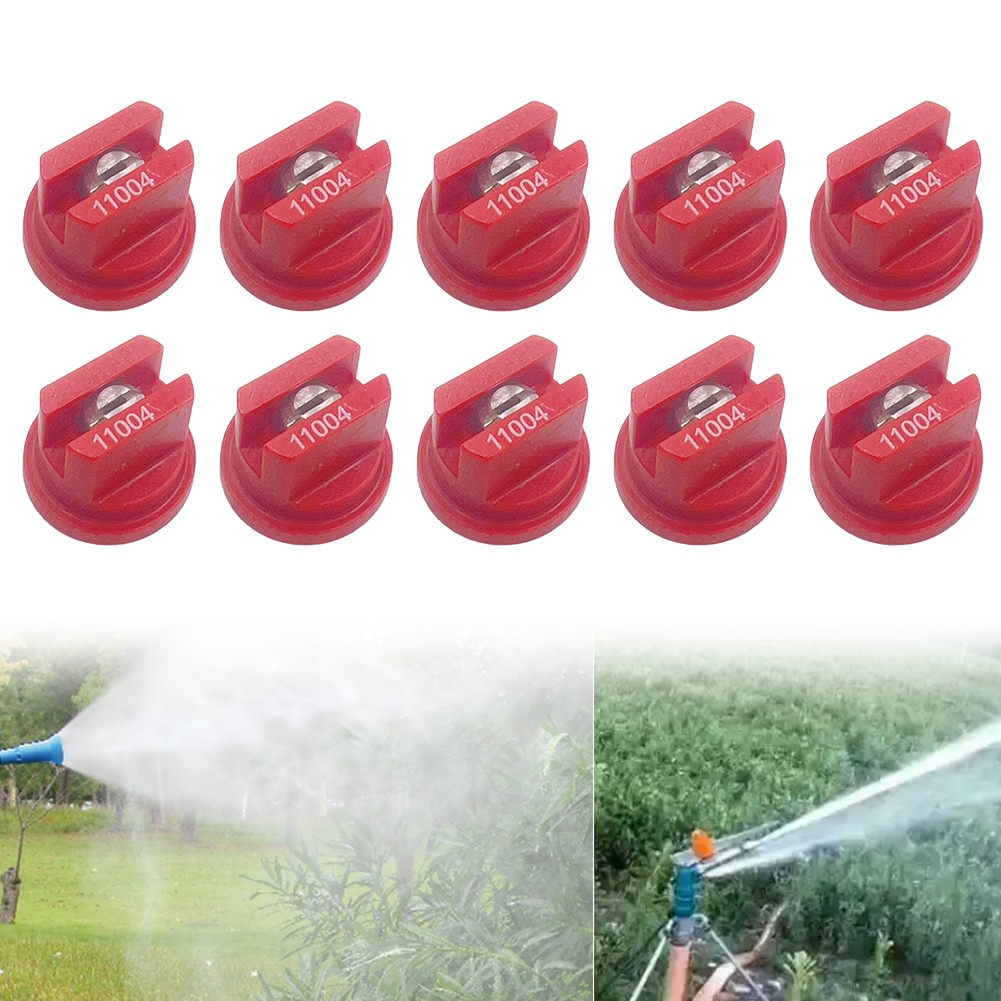 10 Piece Sprinkler Nozzle Set 110 Degree for Agricultural Applications ...