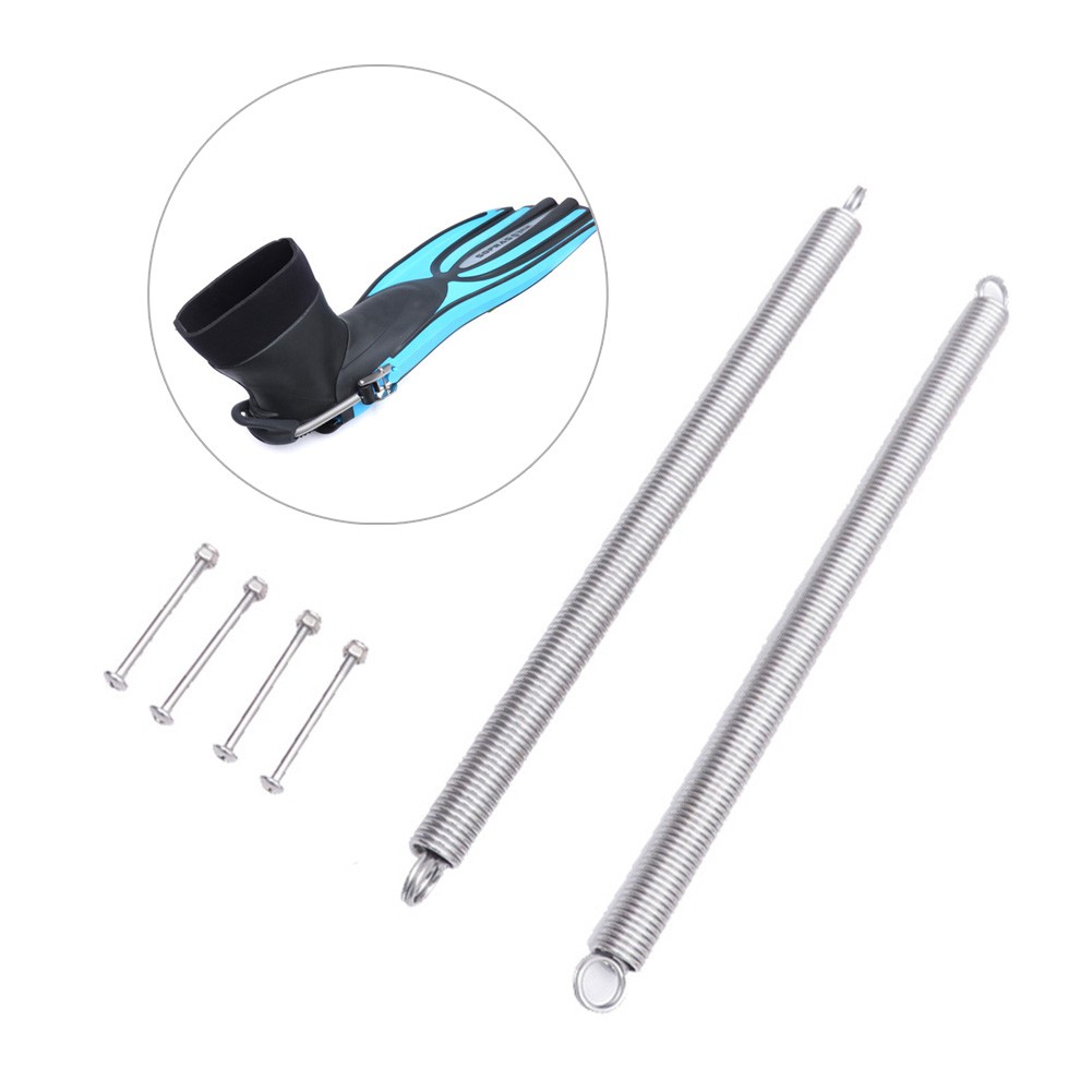 REPLACEMENT SPRING FIN Strap for Scuba Diving Snorkeling Diver Heel ...