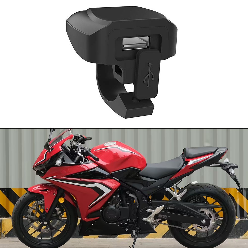 Motorcycle Charger with Waterproof Design for Dust and Water Protection ...