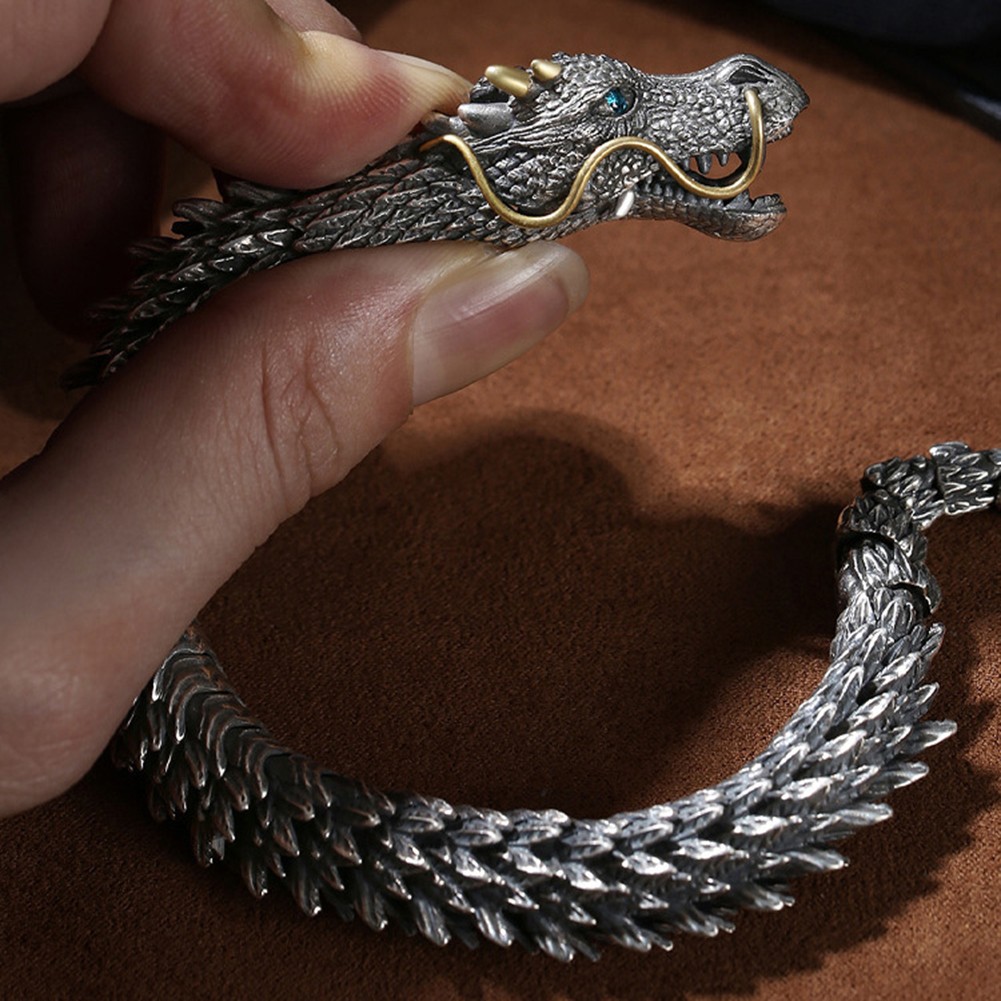 Pulsera Dragón Lluvia Humo Diseño Único con Gran Aspecto para d | eBay