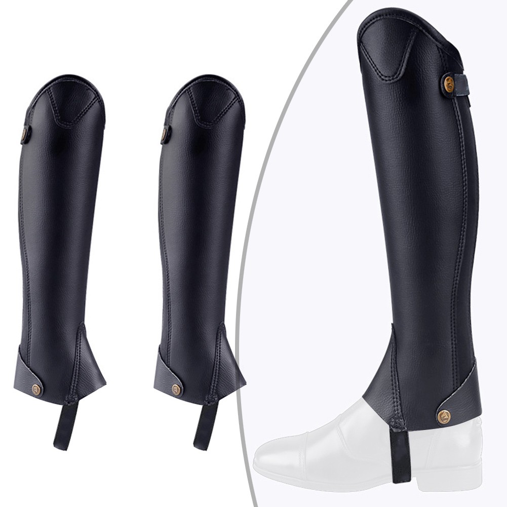Protective Leg Guards for Horse Riding Lightweight Microfiber Material ...
