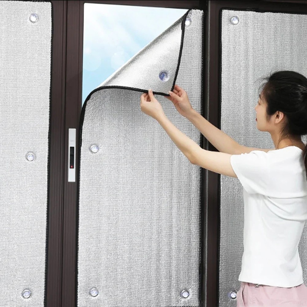 ALUMINUM FOIL INSULATION Thickened Roof Cover Versatile Use Waterproof ...