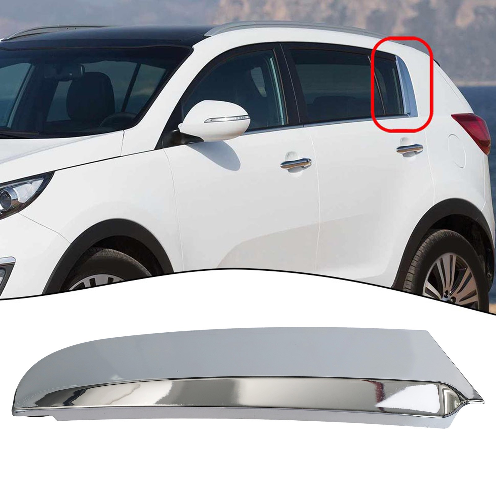 C S?ule Trim for Kia for Sportage Models 2011 to 2015 Colour Silver | eBay