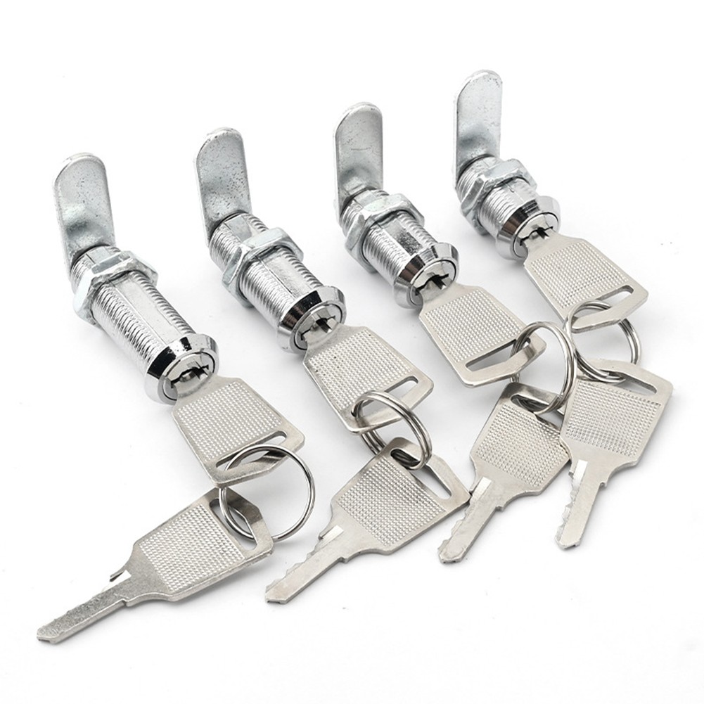 Zinc Alloy Cam Lock for Cabinets Tool Storage with Spare Keys 16mm 20mm ...