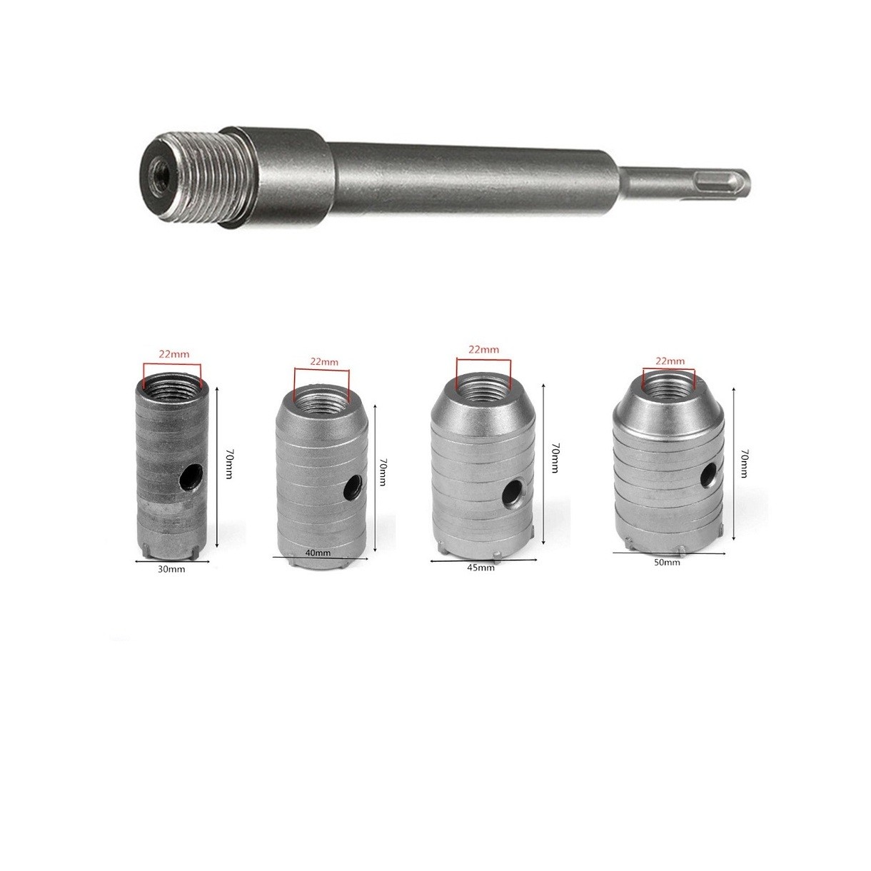 SDS Core Drill Bit 3050mm for Quick Drilling in Concrete and Brick ...