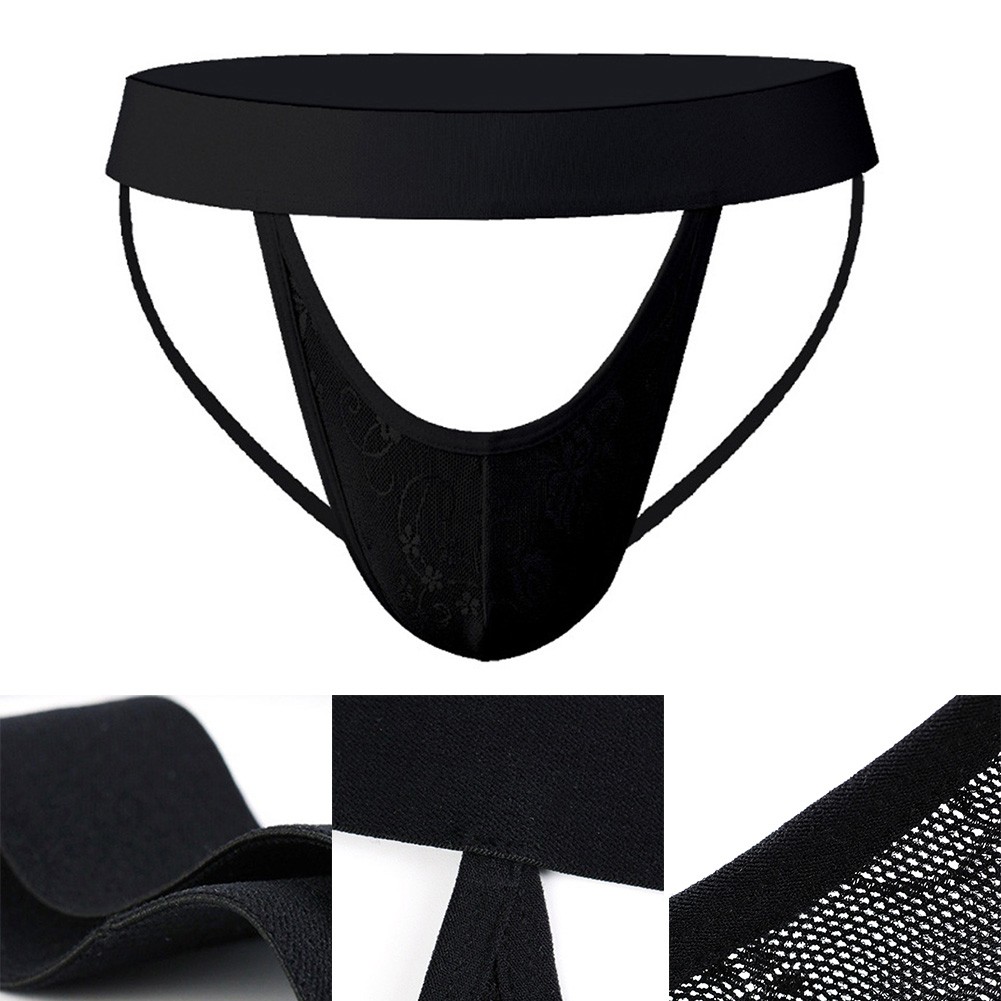 Bulge Pouch Mesh Thongs for Men with Backless Design and Open Butt ...