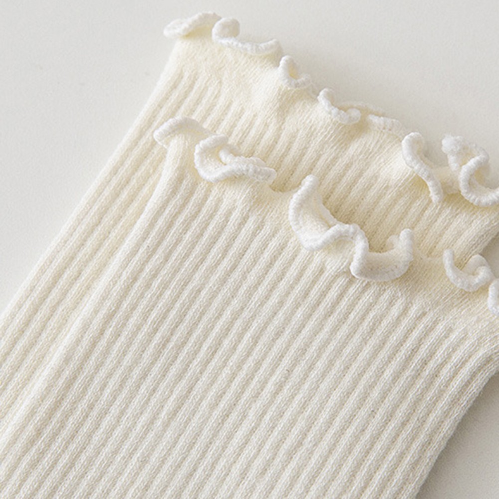 Wavy Lace MidCalf Socks for Women with Vintage Style and Breathability ...