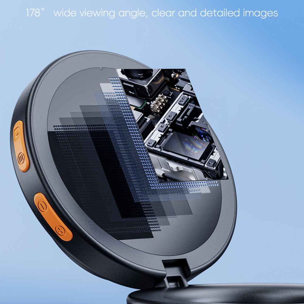2 Inch Color Display Macro Microscope 500X Magnification for ...
