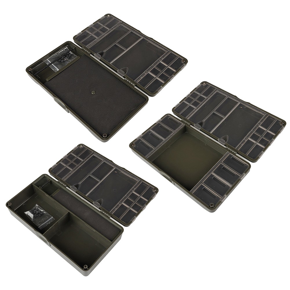 Carp Fishing Tackle Box Featuring Magnetic Switch and 10 Pins for Hooks ...