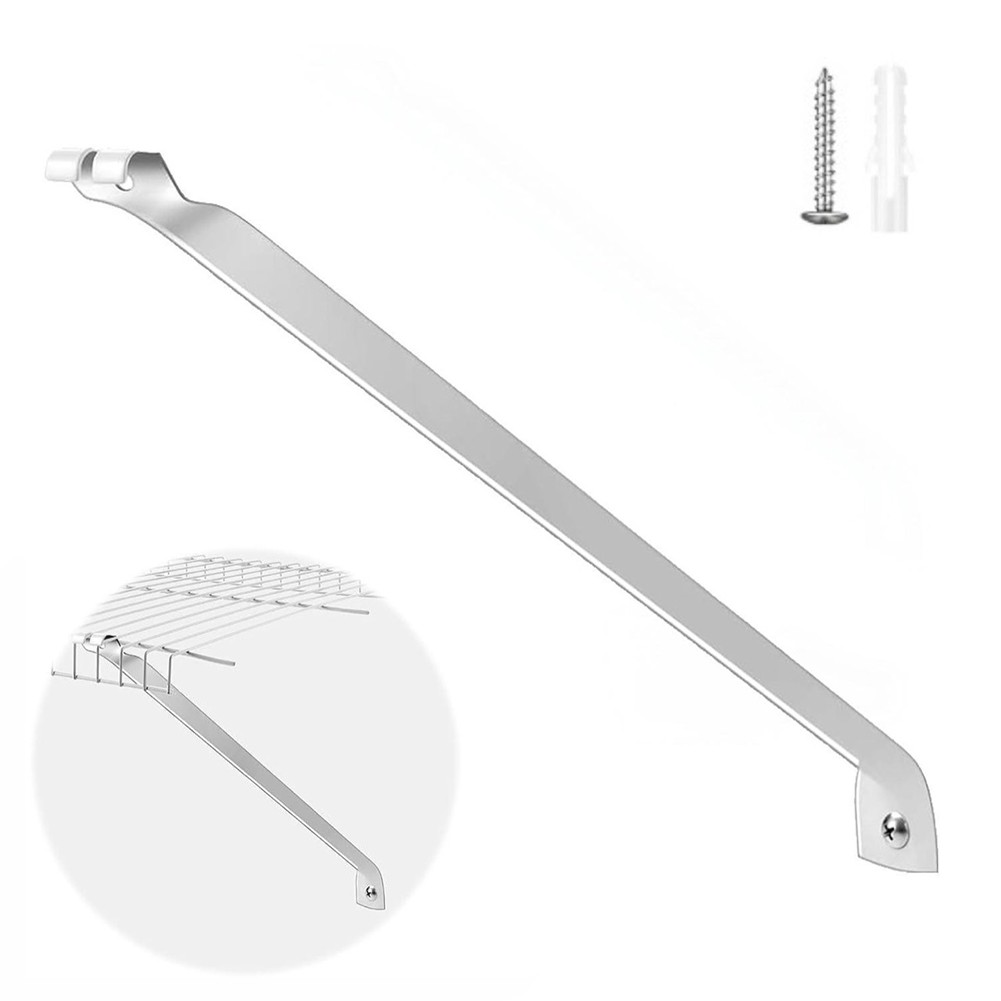 46Pcs Easy Install Wire Shelving Support Brackets for Space ...