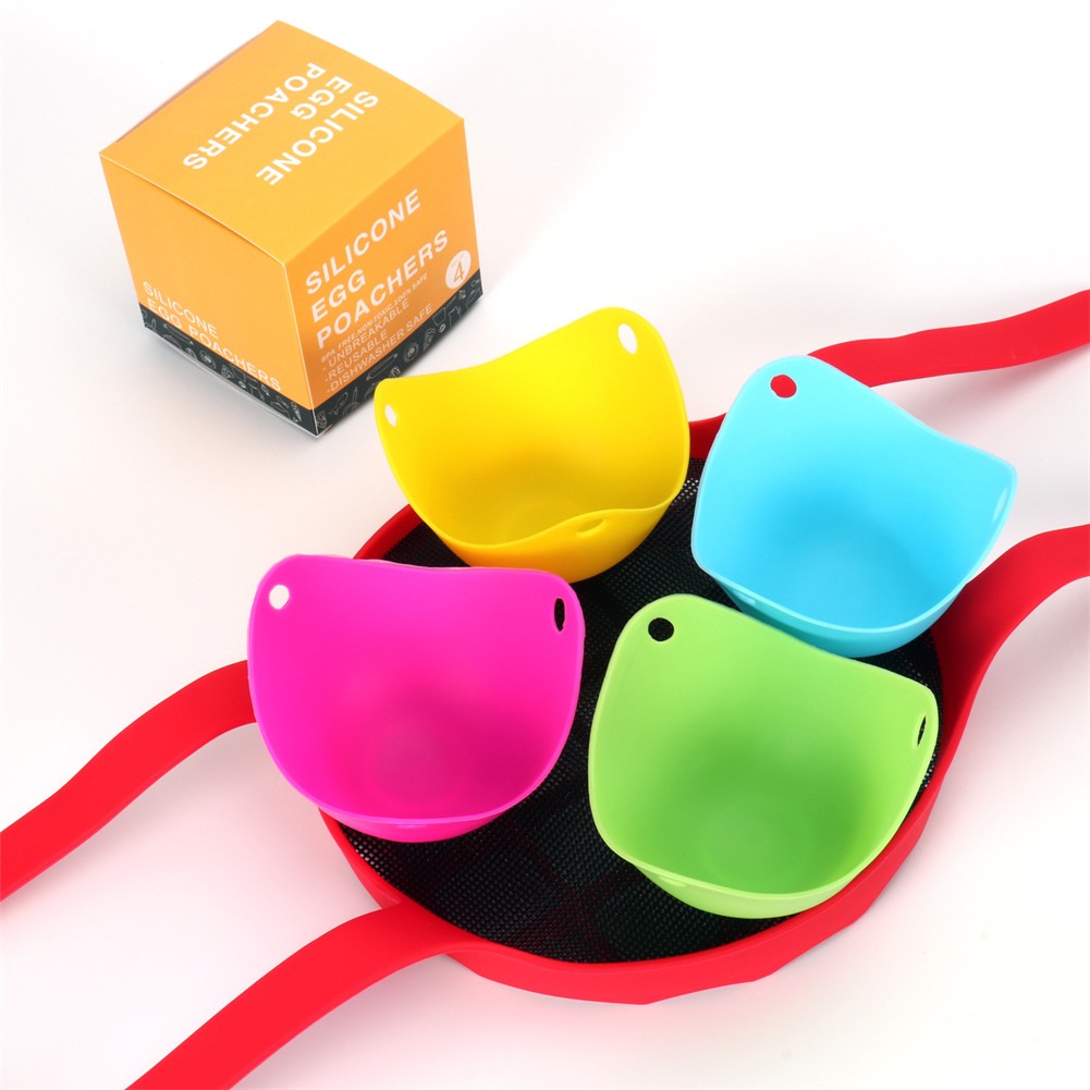 Heat Safe Silicone Egg Poacher Cups for Use in For Air Fryers and ...