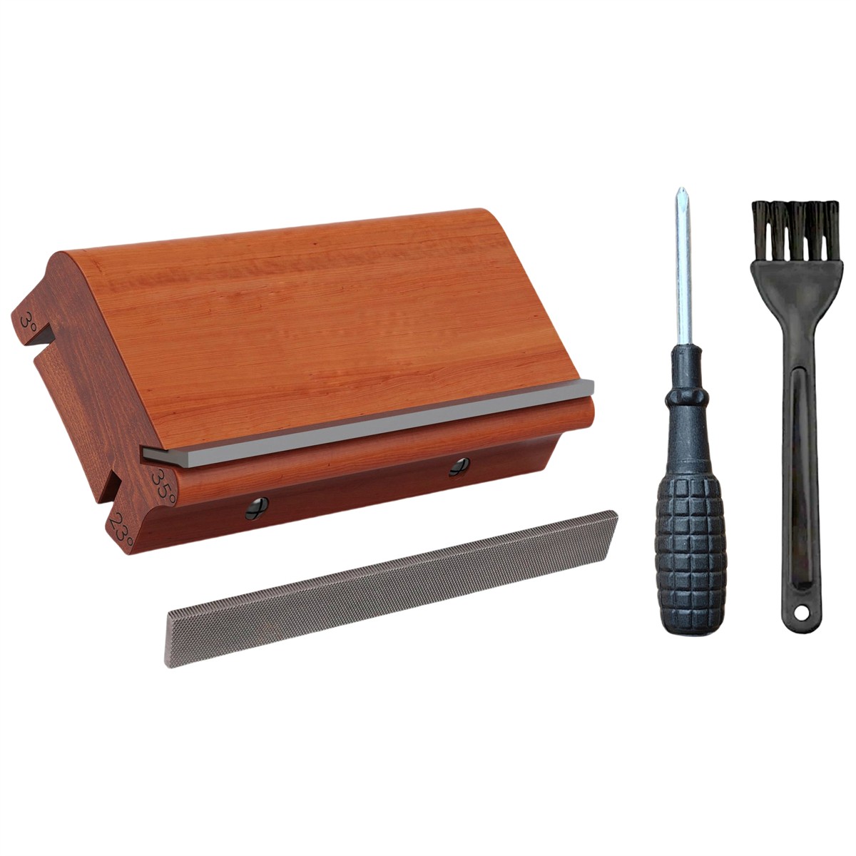 Multi Angle Fret Beveling File for String Instrument Maintenance 3 23 ...