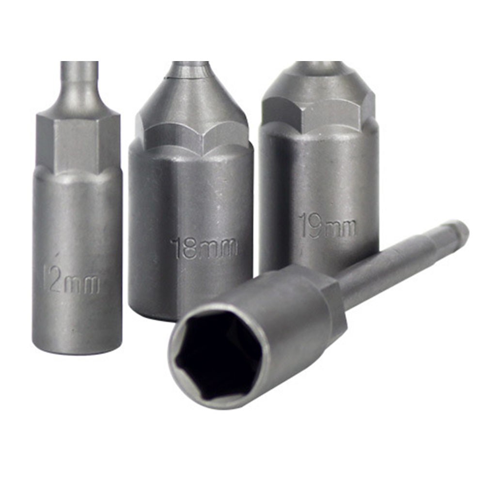 Socket Wrench Adapter 150mm Hexagon Nut Driver Compatible with ...