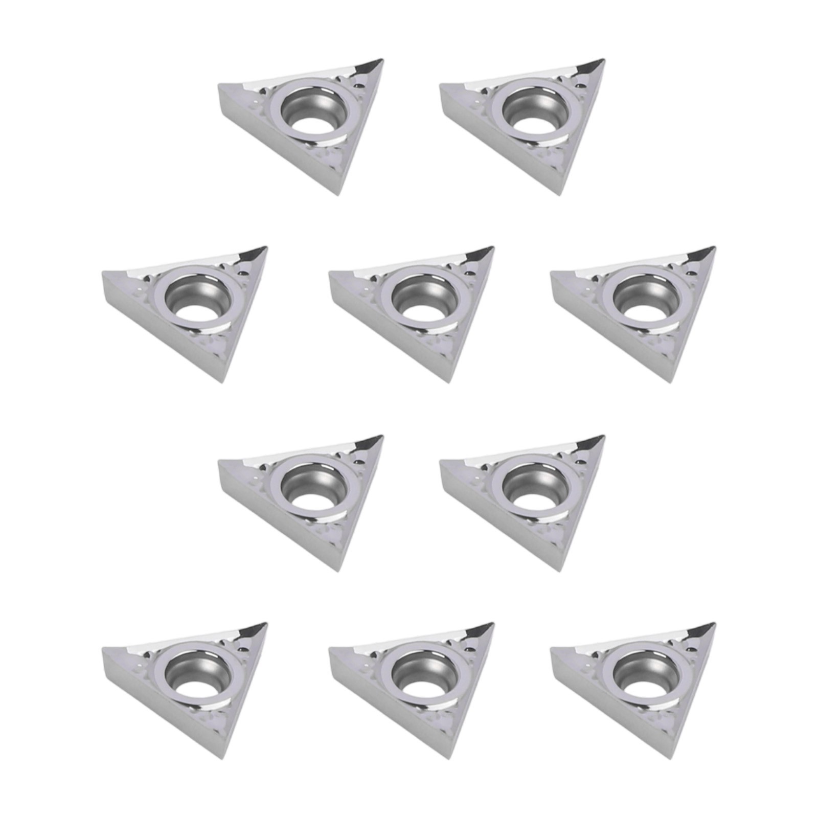10 Stück Hartmetall Wendeplatten TCGT110202AK für Aluminium- und ...