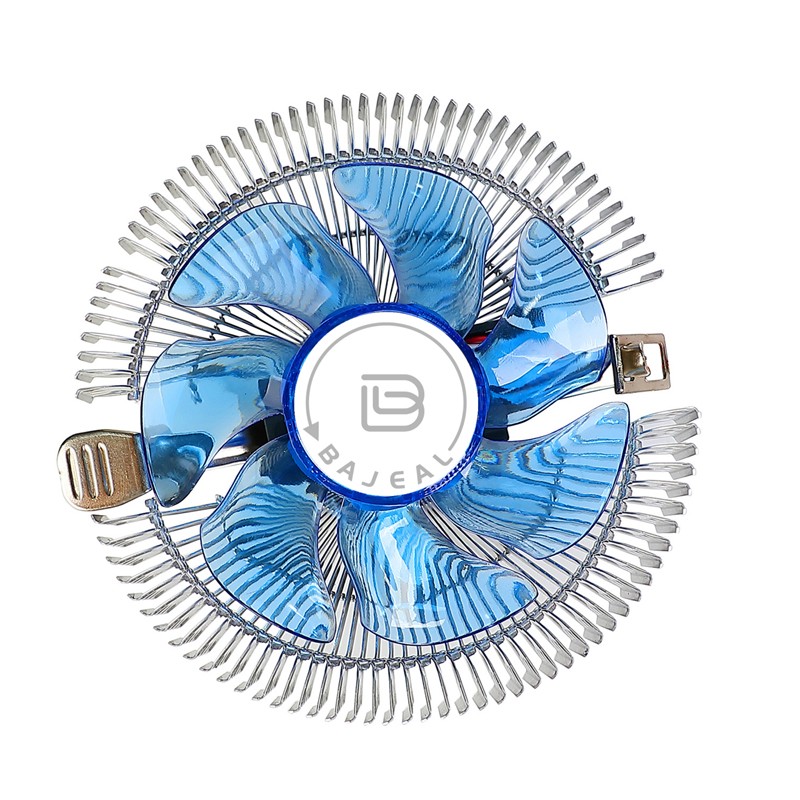 COOLING CPU HEAT Sink Fan Quiet Blue Light Design for AMD Computer ...