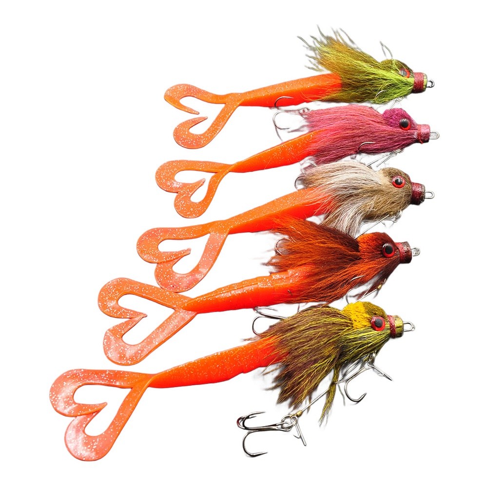 HARD SWIMBAIT MULTI Jointed 22cm 36g Mouse Shape Artificial Fishing ...