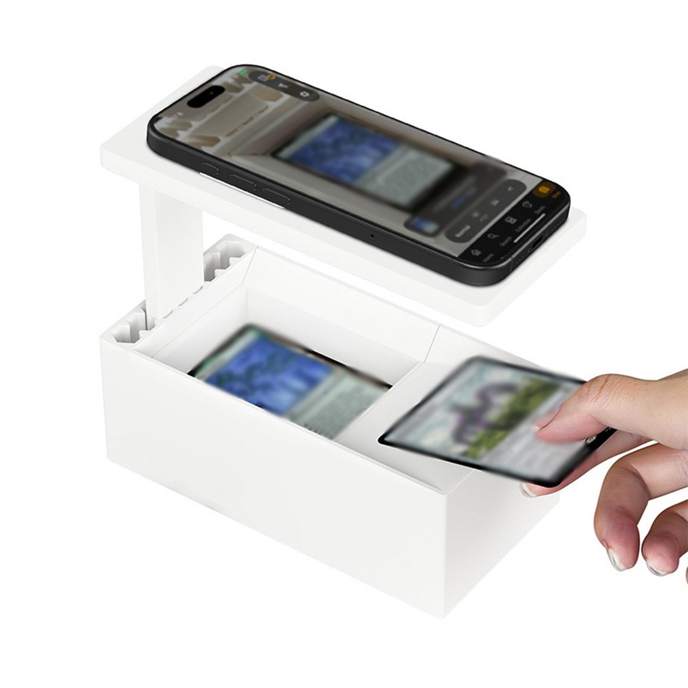 COMPACT WHITE CARD Scanner for MTG Quickly Scan and Organize Your Cards ...