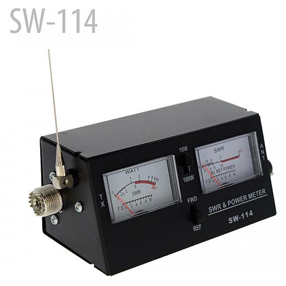 SW114 ANALOG VSWR Field Strength Meter for CB Radio with 3 Function ...