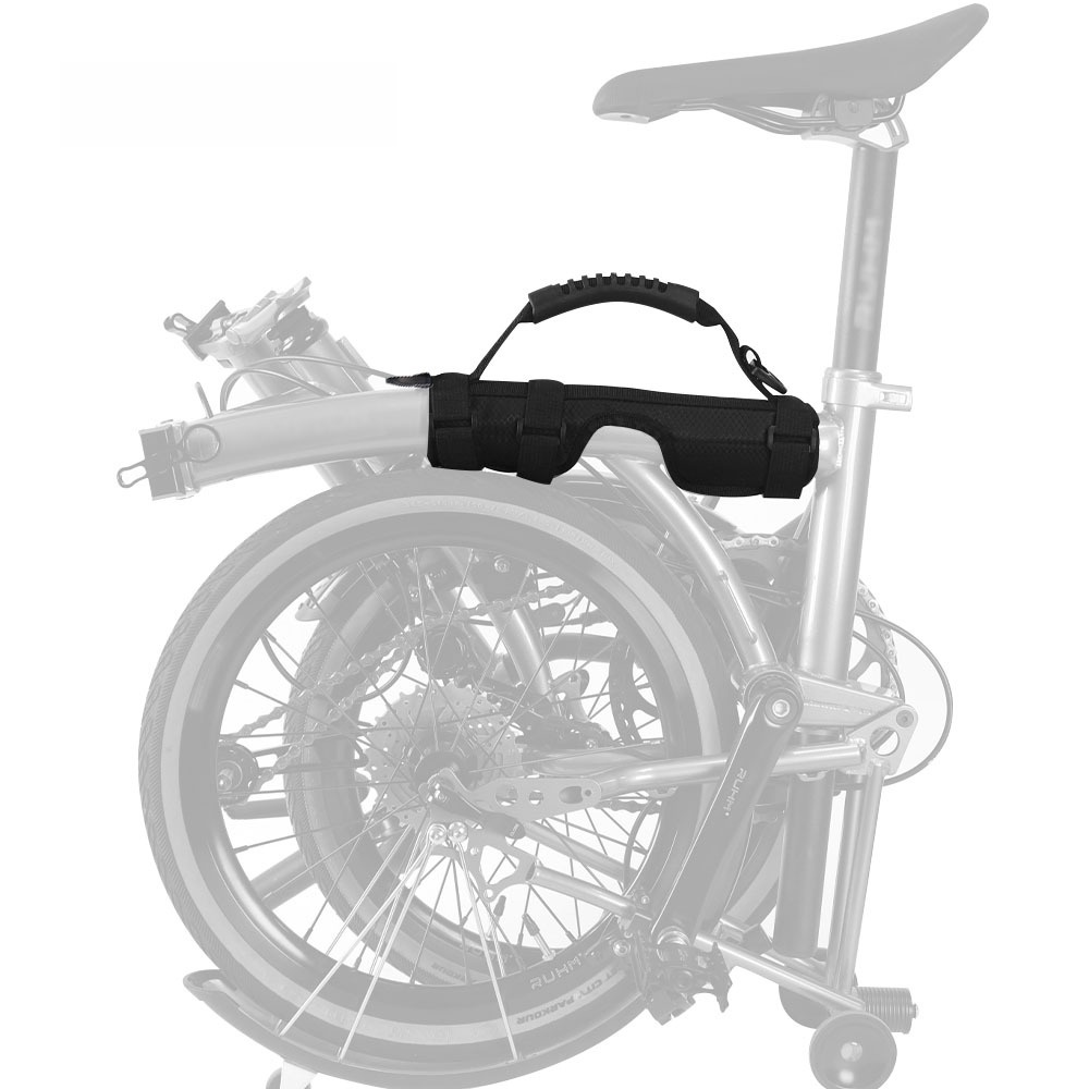 Adjustable Folding Bike Frame Strap with Oxford Fabric and Rubber Grip ...