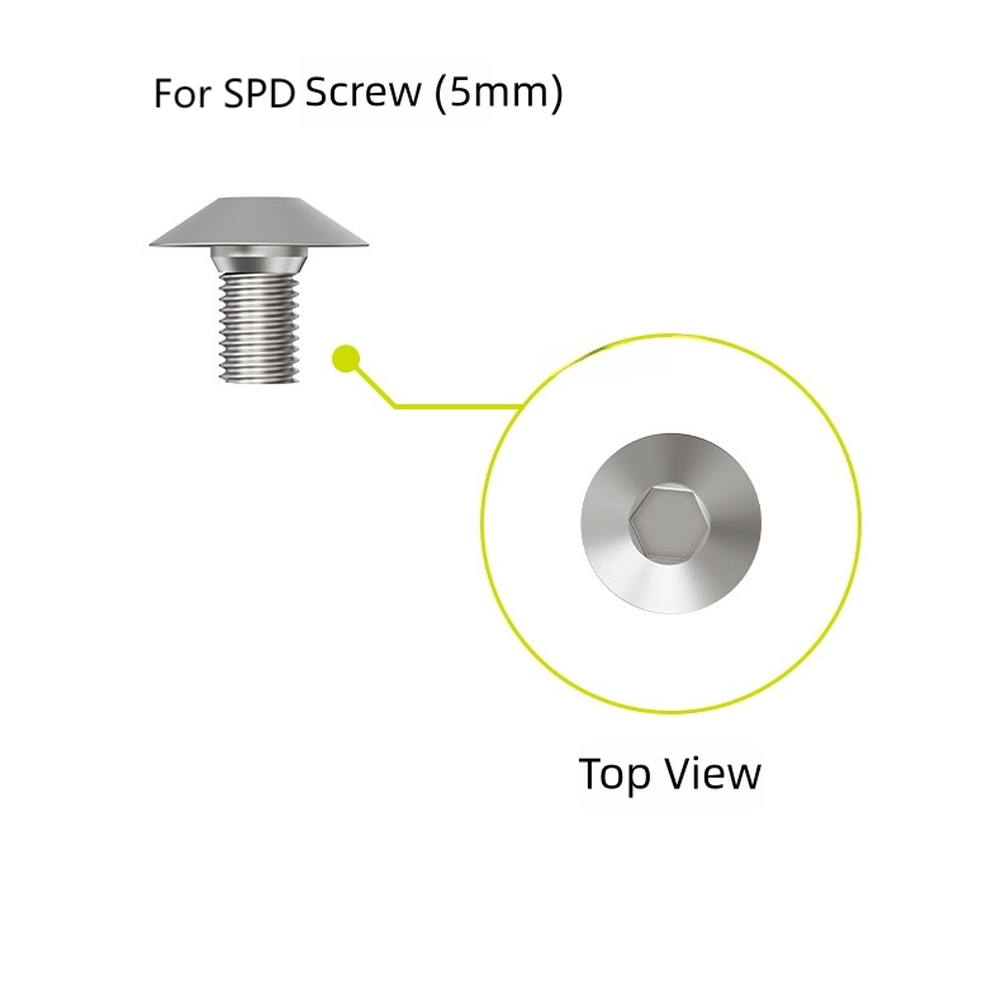 Replacement Bike Cleat Screws M5 Stainless Steel Bolts Washers for SPD ...