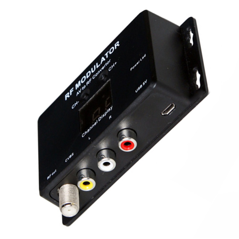 RF MODULATOR SELECTABLE Transmission Frequencies For Home Entertainment ...