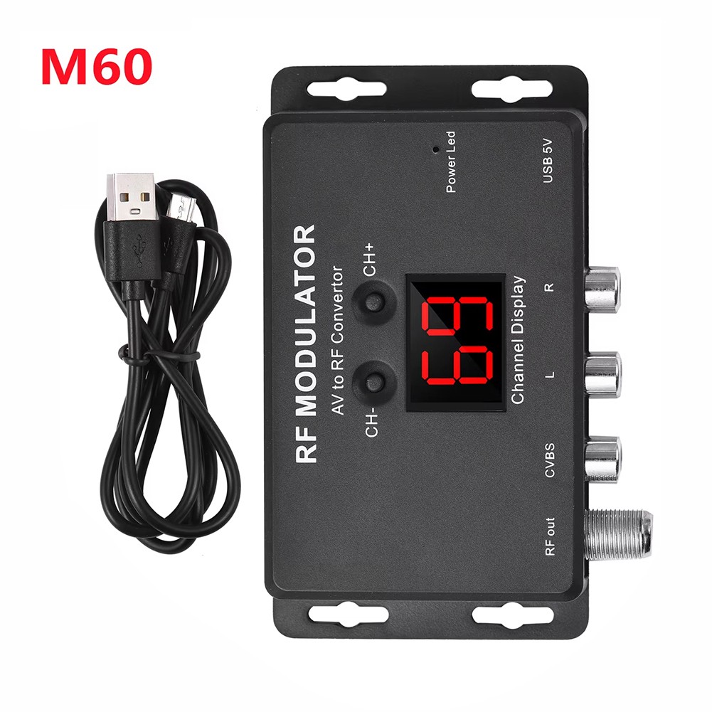 FOR HOME VIDEO Setup RF Modulator TV Standards UHF Modulator For PAL ...