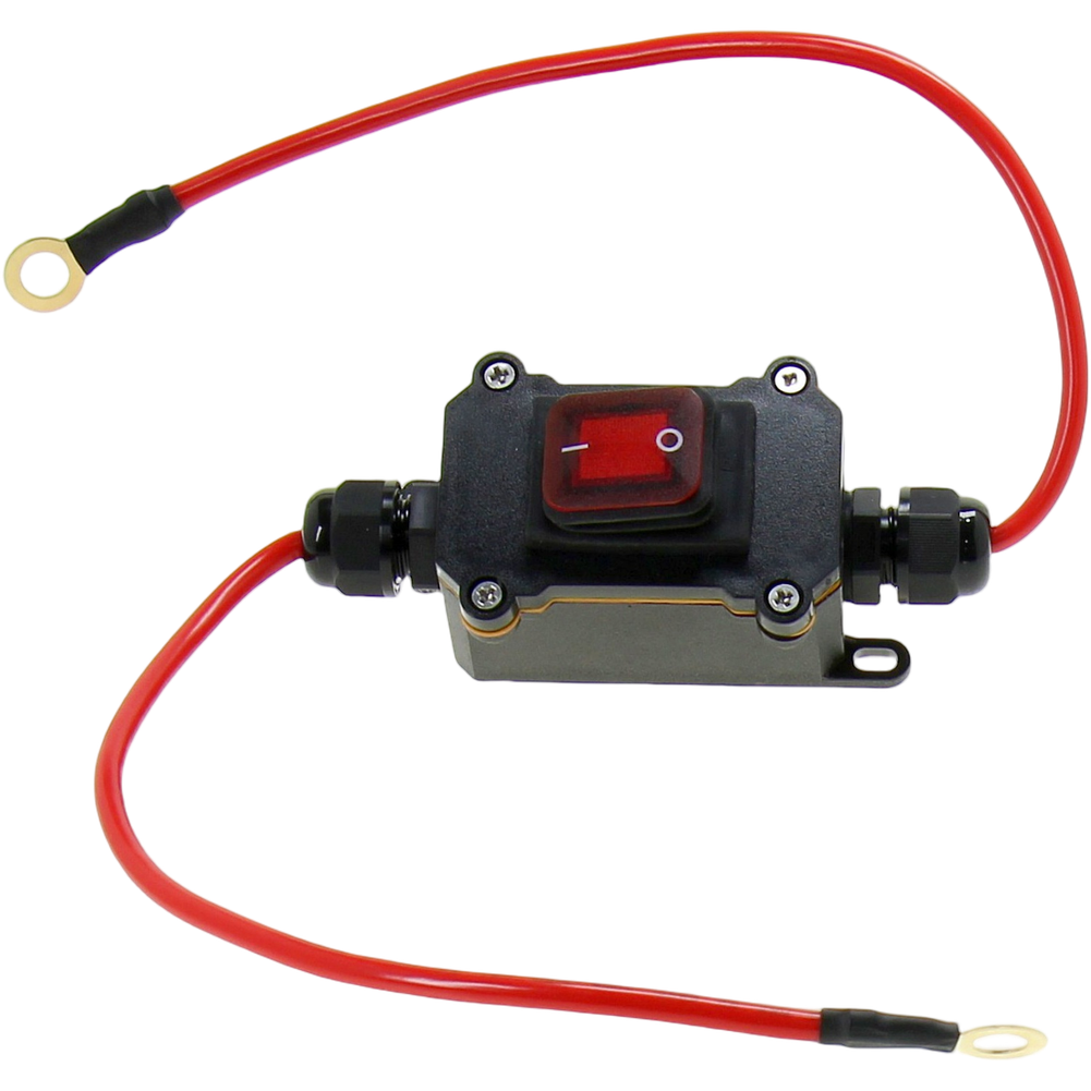 Battery Disconnect Switch 12V 24V DC Waterproof Rocker for Motorcycle ...