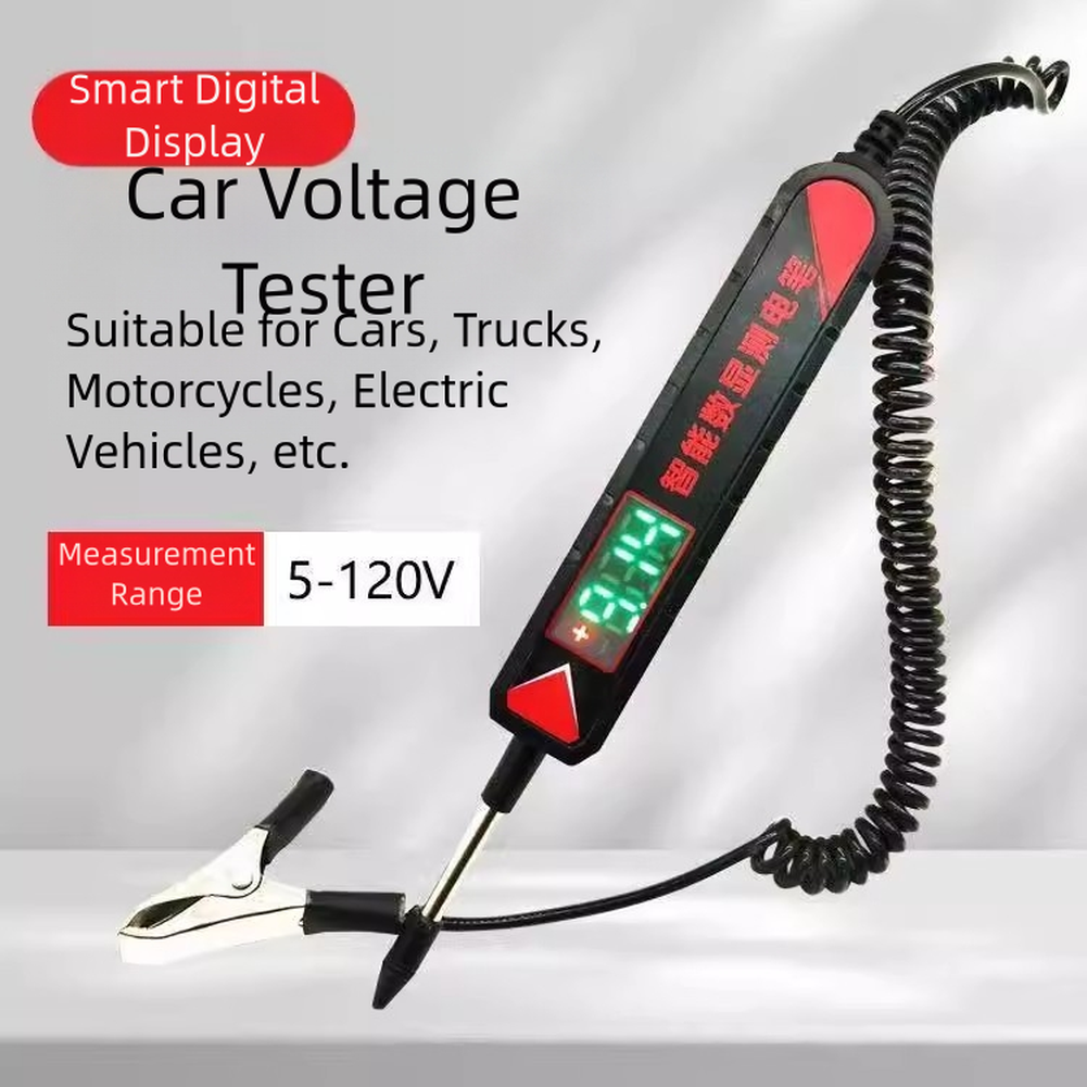 Auto Power Test Pen Car Voltage Tester Tool Digital Electrical ...
