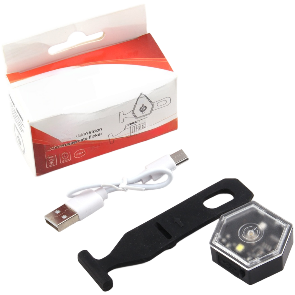 LED Safety Light Bike Tail Light Four Lighting Modes IPX4 Waterproof ...