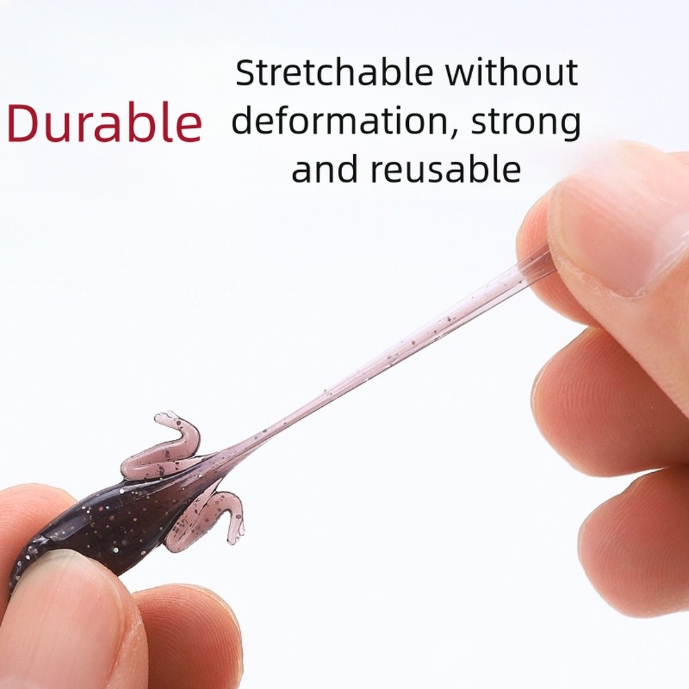 FOR BASS FOR Trout Bass Fishing Bait Artificial Tadpole Buoyant ...