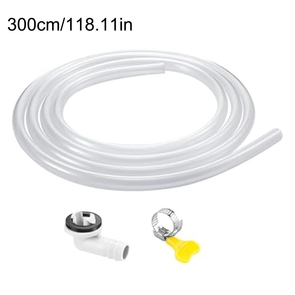 AIR CONDITIONER DRAIN Pipe Condensate Hose Connector Easy Installation ...