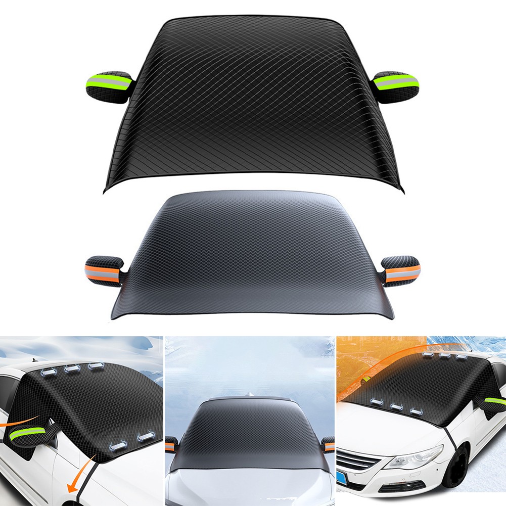 Car Windshield Snow Ice Protector Cover UV Dust Proof Front Window ...