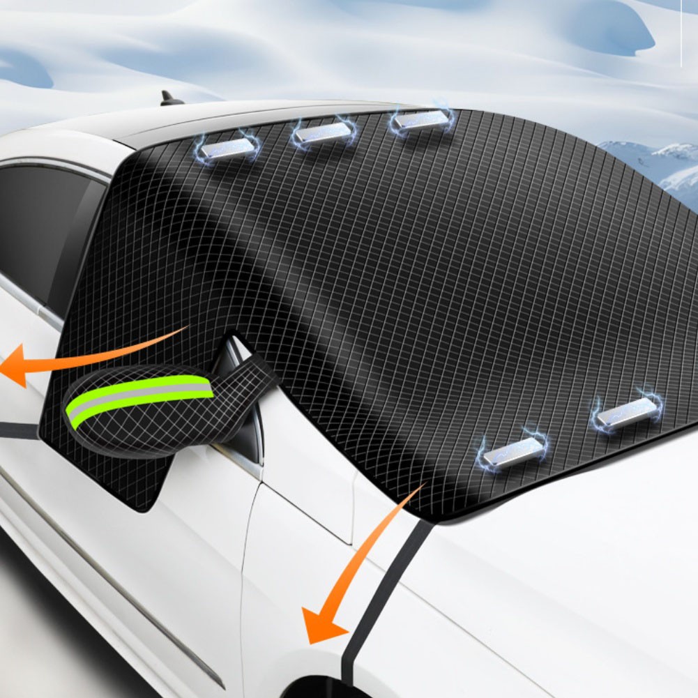 Car Windshield Snow Ice Protector Cover UV Dust Proof Front Window ...
