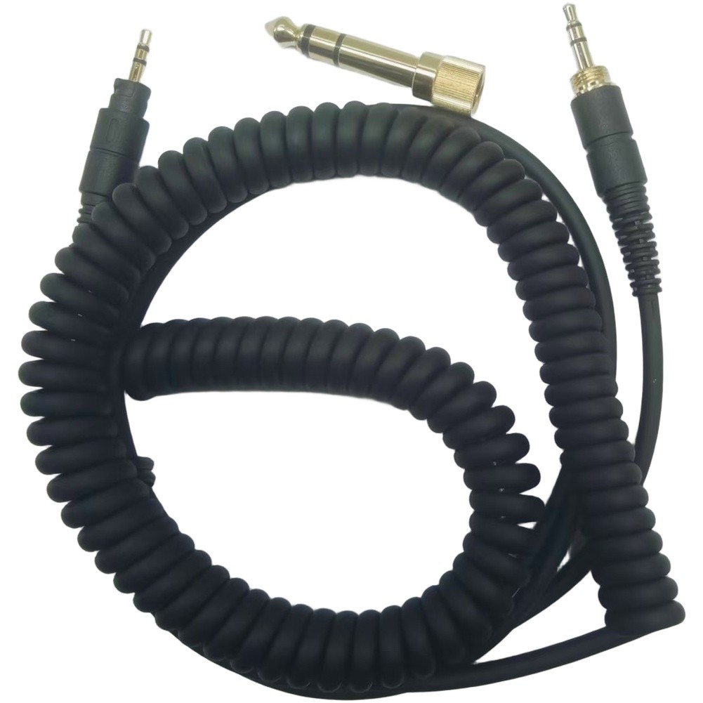 Spring Loaded Headphone Cable for AKGK361 with Long Reach For Audio ...