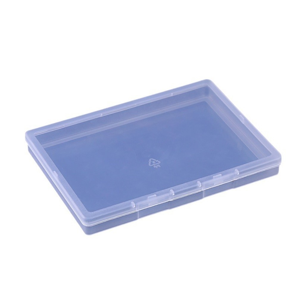 Double Buckle Transparent PP Plastic Storage Box for Organized Storage ...
