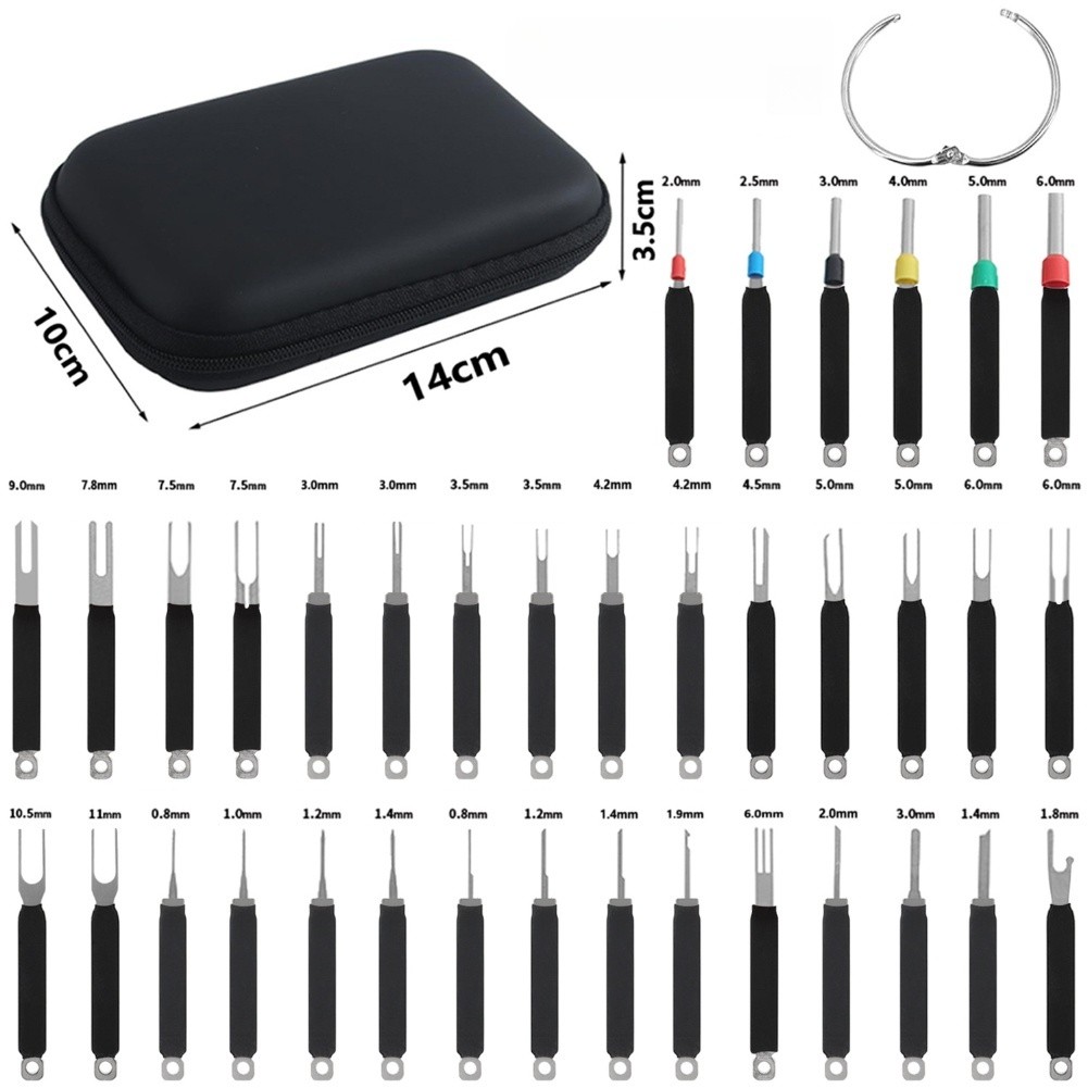 Terminal Removal Tool Kit 36 Pieces for Automotive Electrical Pin ...