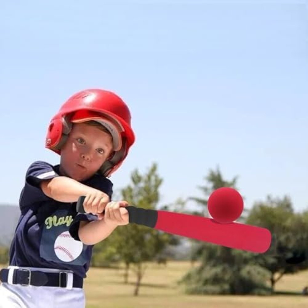 CHILDREN'S BAT KIDS Soft Bat High Visibility Colors Indoor Outdoor ...