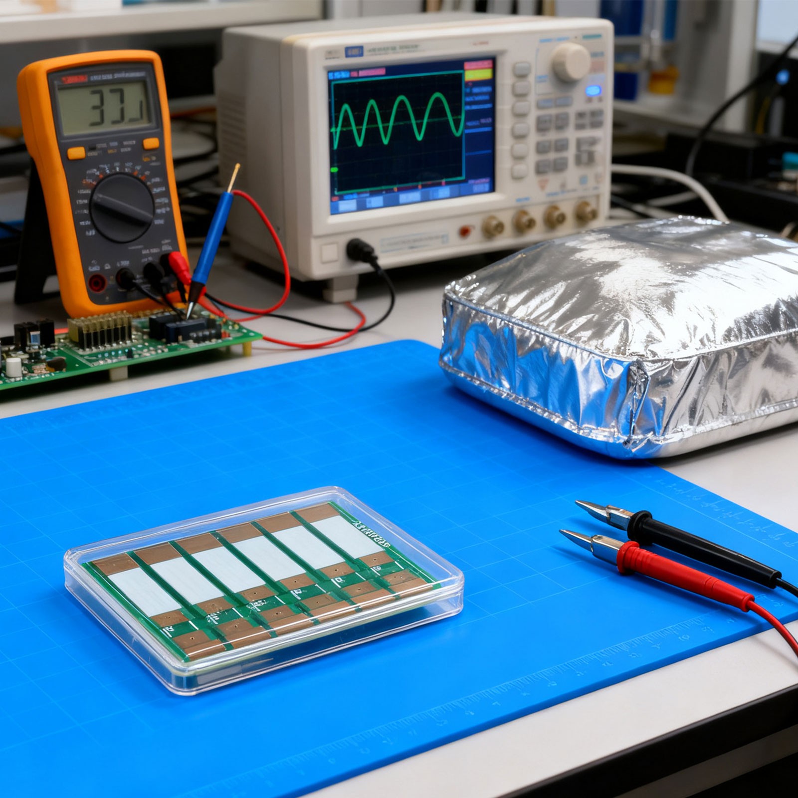 FOUR WIRE CALIBRATION Board for Ohmmeter Testing with Multiple ...