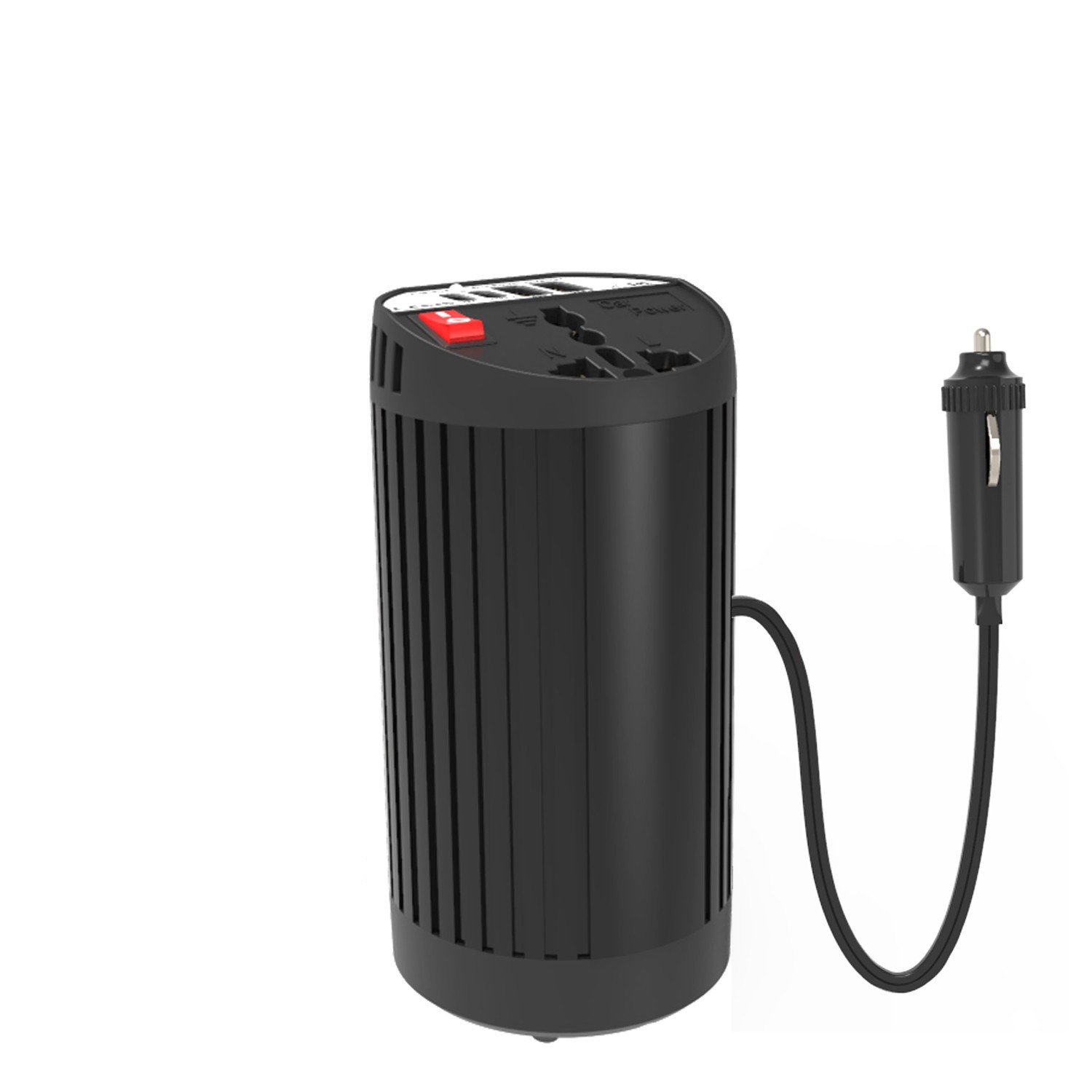 VEHICLE CAR POWER Inverter 200W 400W with 4 USB Ports AC Outlets Fast ...