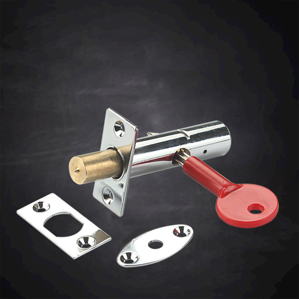 COPPER FIRE DOOR Lock for Pipe Shafts with Smooth Metal Lock Tube and ...