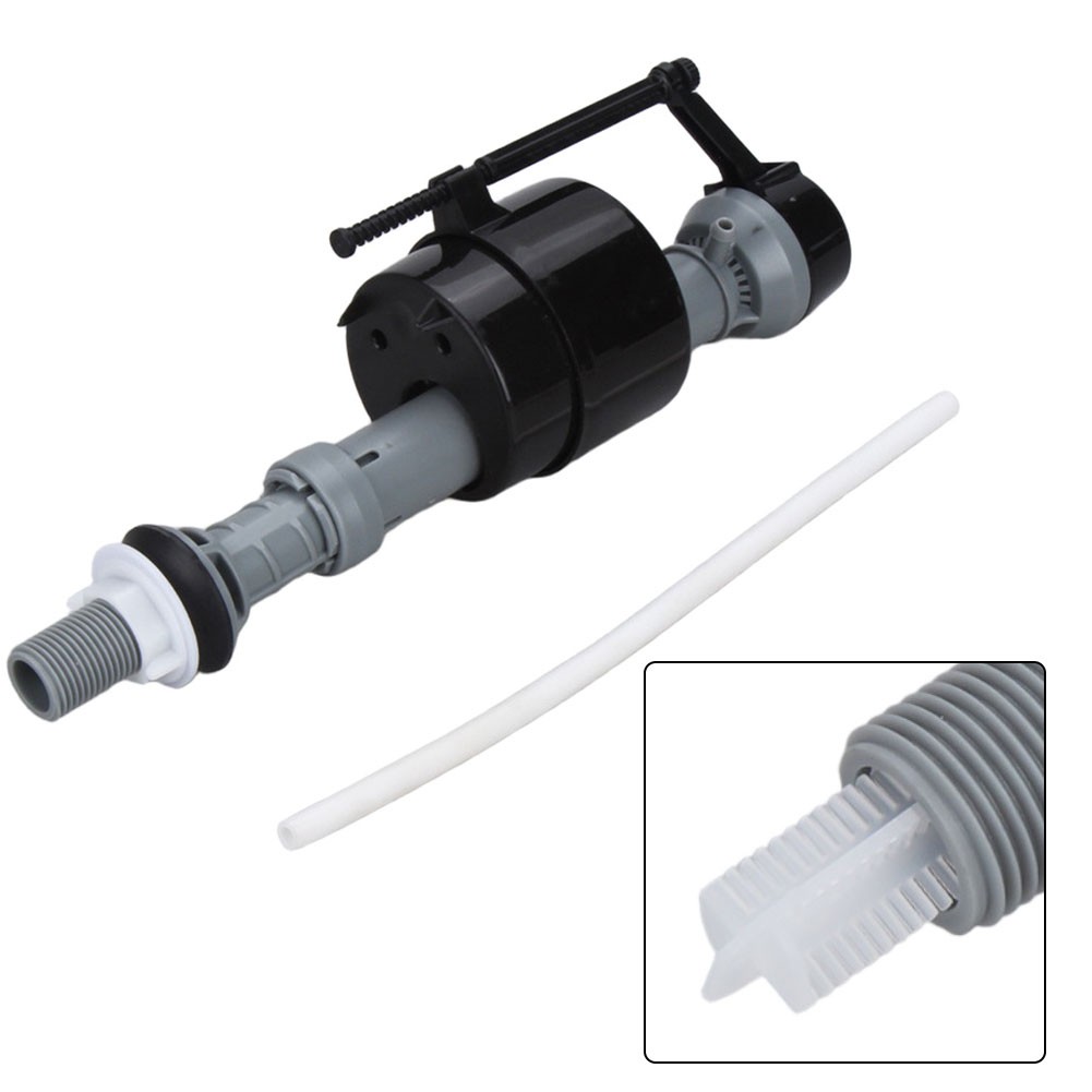 TOILET INLET VALVE Built-in Filter Stainless Steel Ejector Pin Quick ...