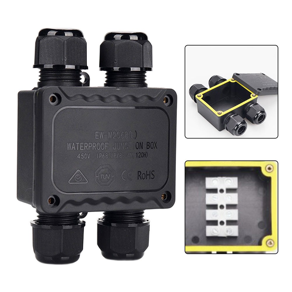 CABLE GLAND STREET Lighting Installation IP68 Junction Box Rated ...