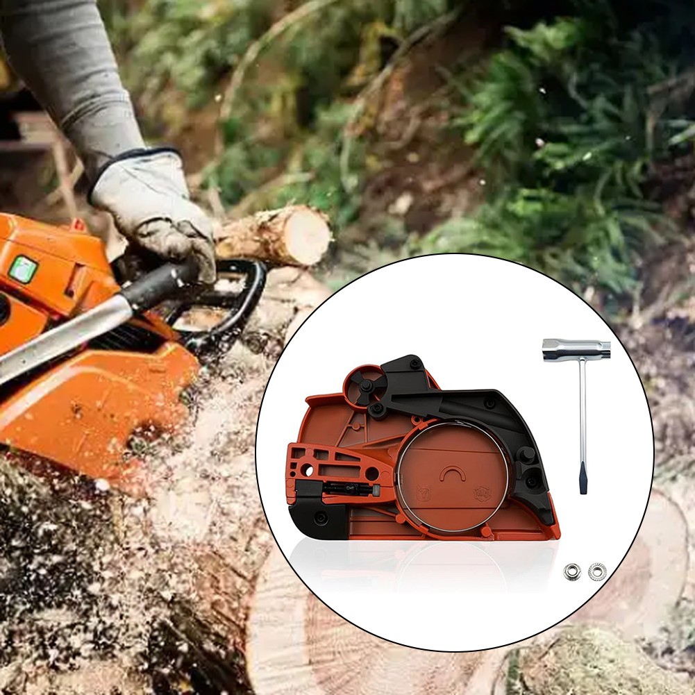 Cache frein d'embrayage comprend m??canisme de frein de cha?ne m??canisme d'arr | eBay