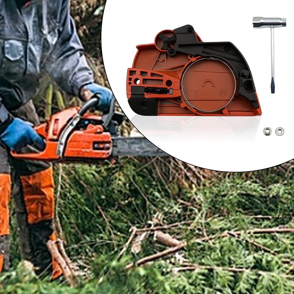 Cache frein d'embrayage comprend m??canisme de frein de cha?ne m??canisme d'arr | eBay