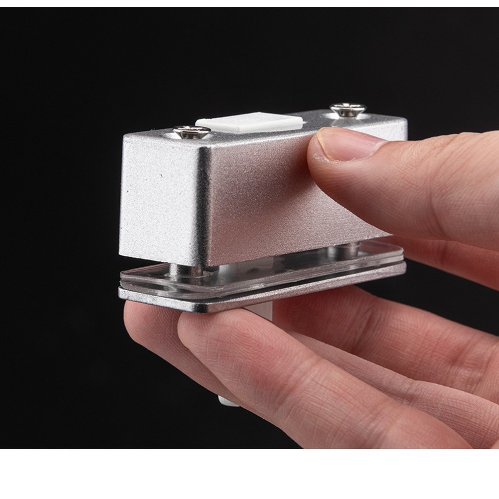 Frameless Glass Lock Concealed Mounting Hardware Easy Installation For ...