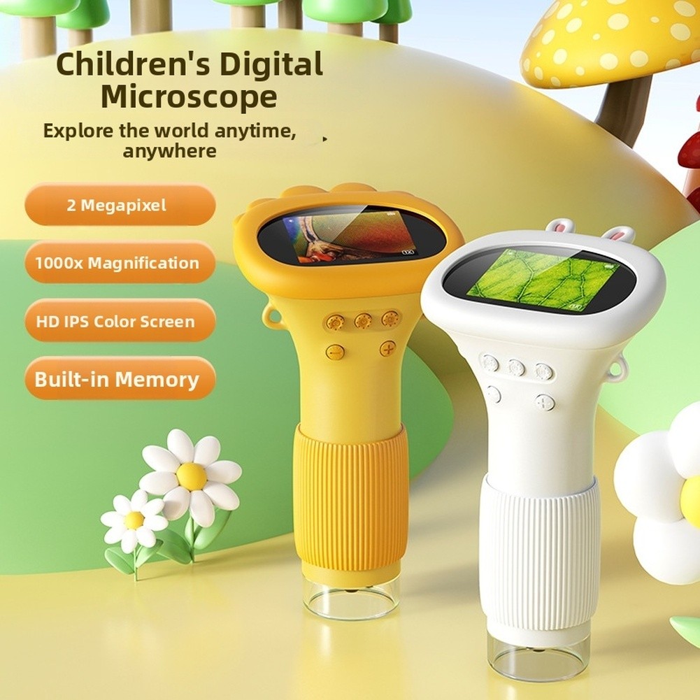Digital Microscope For Classroom Compact Handheld Size 1000x ...