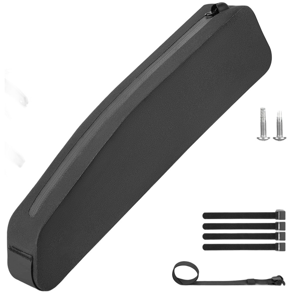 Bike Frame Storage Top Tube Bag Cycling Waterproof Zipper 1.9L Capacity ...