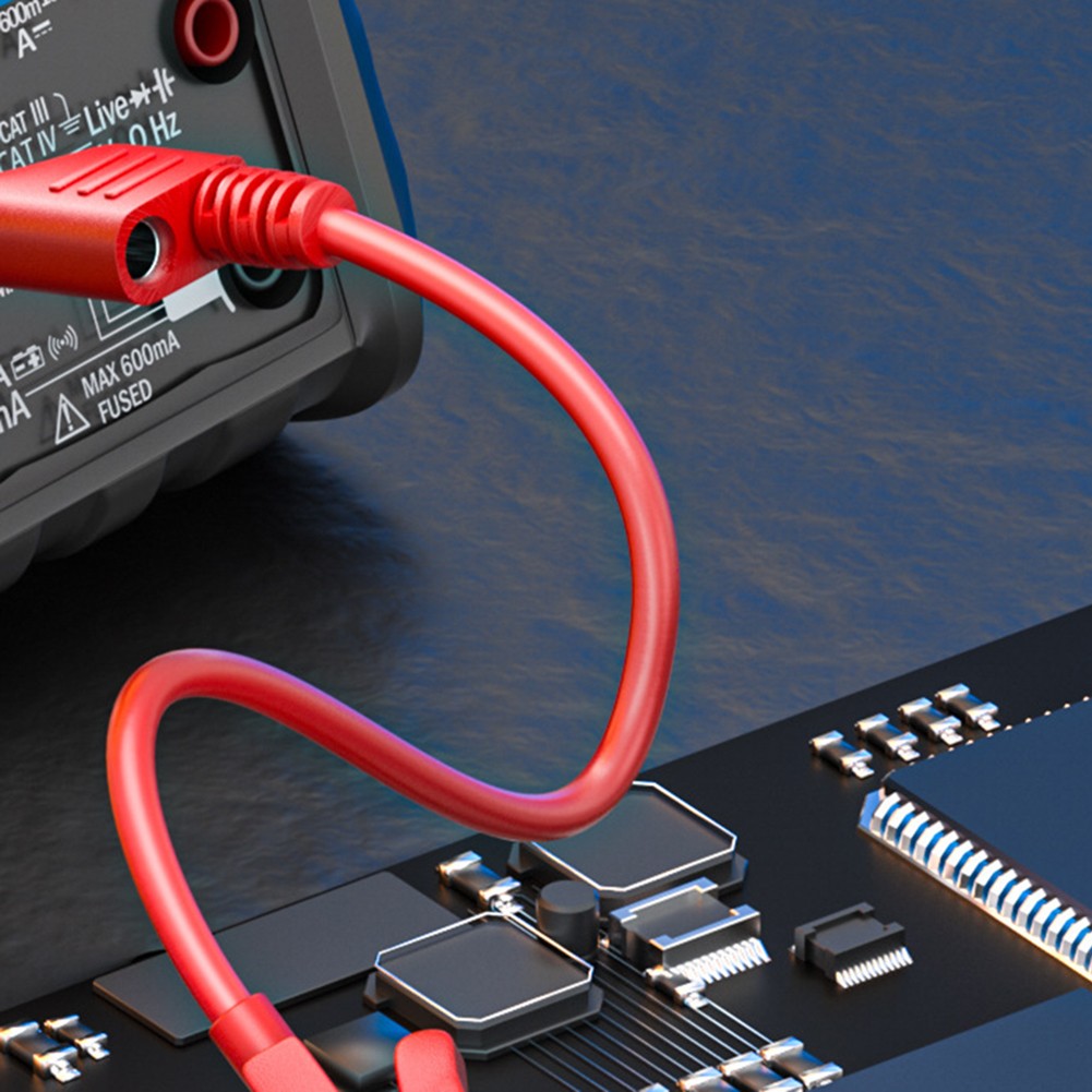 Test Wire Set Multimeter Leads Flexible PVC Insulation Nickel-plated ...