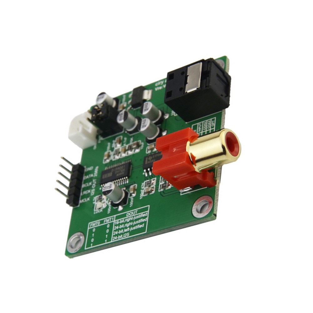 Y7 DIR9001 Module Récepteur Coaxial Fibre Optique SPDIF vers I2S 24bit ...