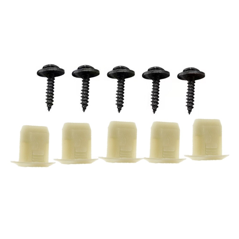 For Ford For Transit MK8 Rear Door Scuff Plate Screw and Retainer Nuts ...